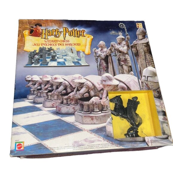 Mattel | Games | Vintage Harry Potter Wizard Chess Set 202 Mattel ...
